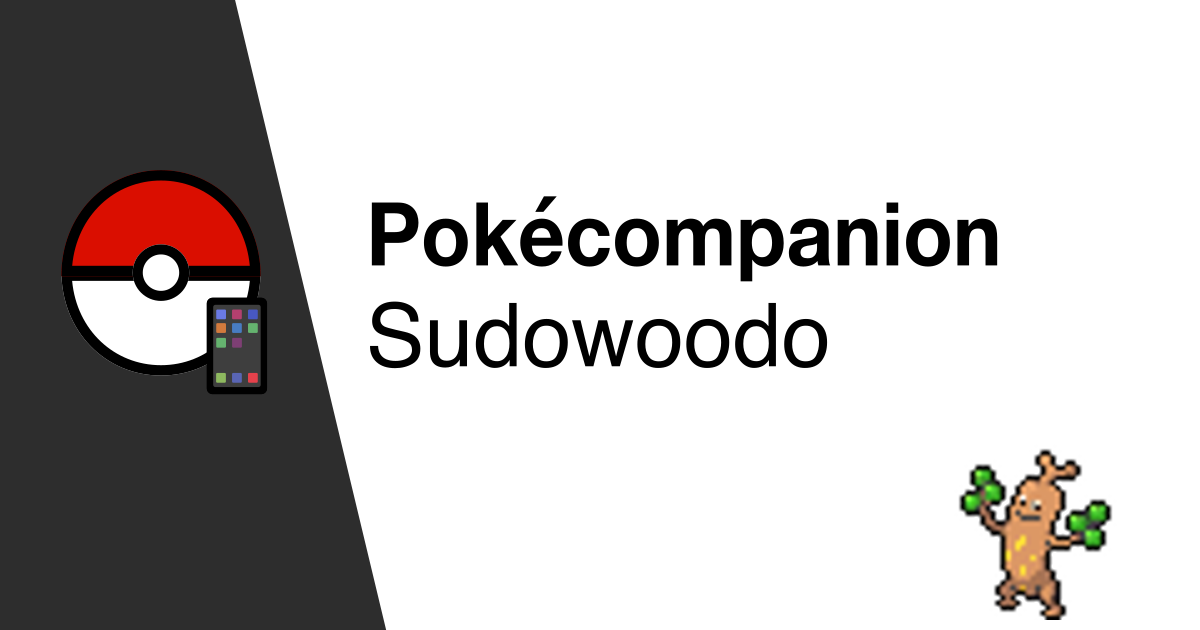 Sudowoodo